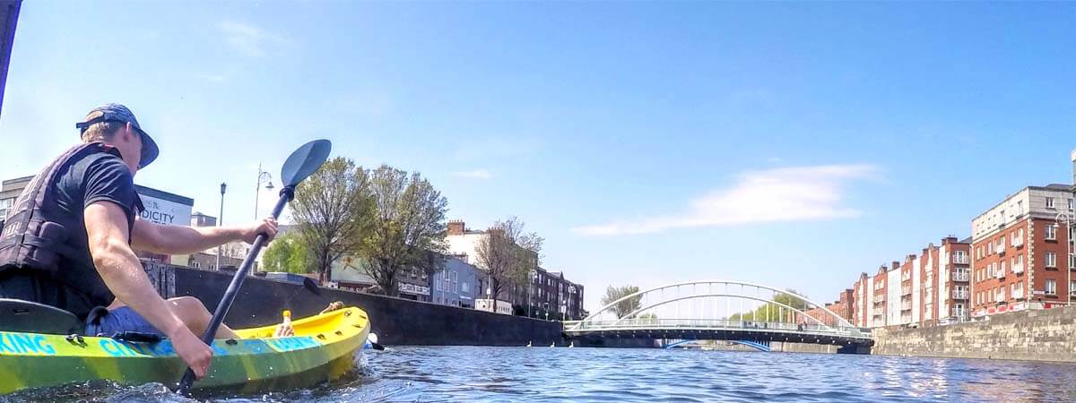 Dublin Outdoors - City Kayaking - Dublin.ie