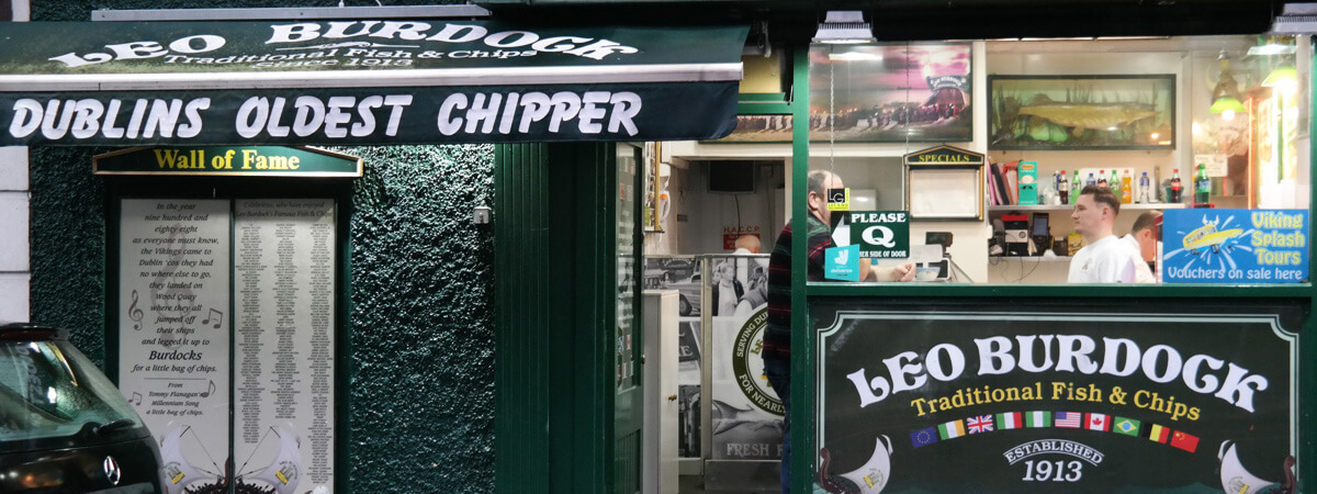 Dublin Treasures - Leo Burdock, Dublin's Oldest Chipper - Dublin.ie
